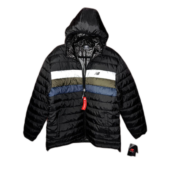 New Balance | Jackets & Coats | Nwt New Balance Mens Black Tech Puffer ...